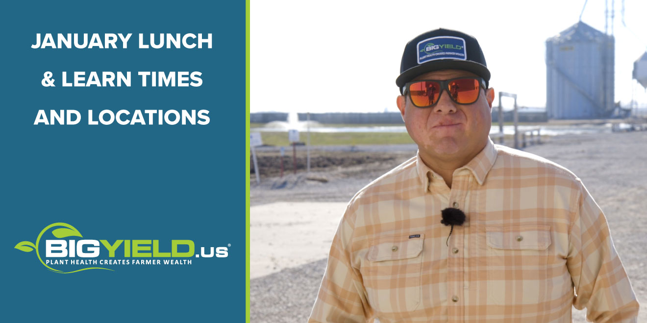 January Lunch and Learn Times and Locations – BigYield